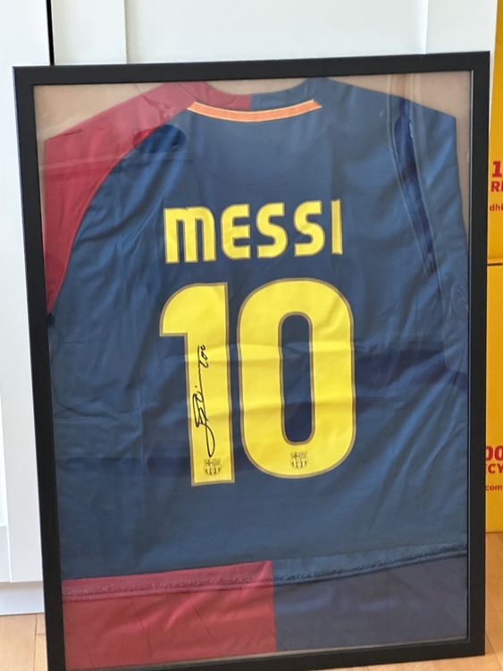 Fc Barcelona Trikot Signiert - Messi | Kaufen auf Ricardo