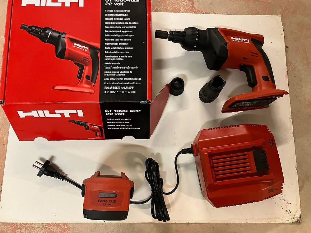 Hilti Visseuse sans fil construction métallique ST1800-A22 (Gebraucht ...
