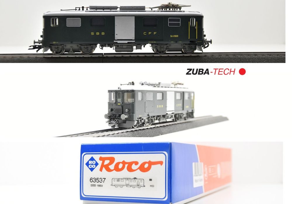 Roco 69537 Gepäcktriebwagen De 4/4 SBB GS Analog mit OVP (Gebraucht) in ...
