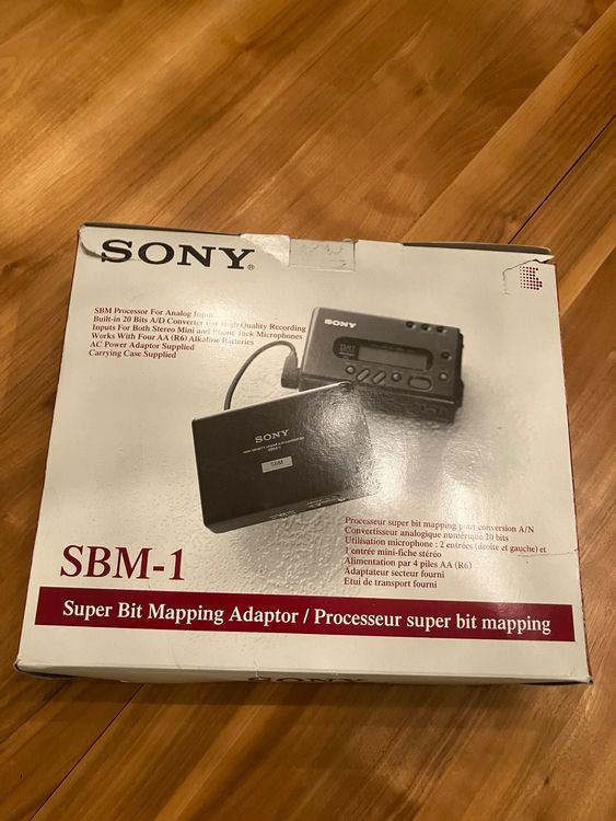 DAT Sony SBM-1 Super Bit Mapping Adaptor neuwertig kein gebr | Kaufen ...