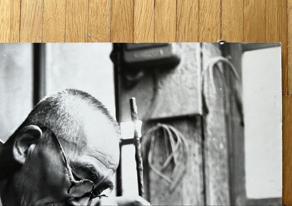 Original Foto: Töpfer bei der Arbeit in Kyoto, 1969, Unikat (Gebraucht ...