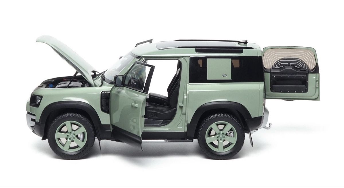 Land Rover Defender 90, 1:18, Almost Real - Sammlerstück! (Neu und ...