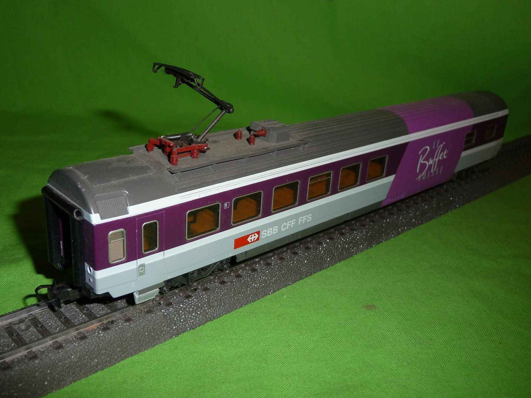 SBB Speisewagen 002-2 Le Buffet Suisse Märklin 4125 slw* (Gebraucht) in ...