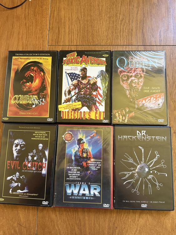 Troma DVD Collection 6x (Gebraucht) in Benken ZH für CHF 74.9 – mit ...