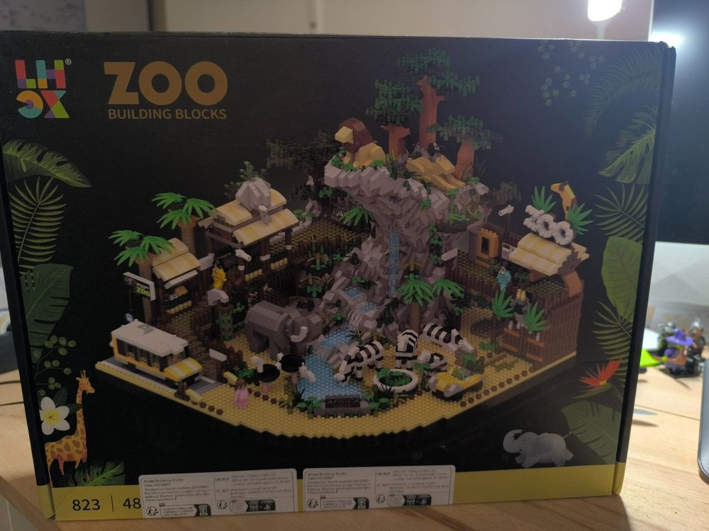 Klemmbausteine - Mini-Blocks - Zoo Complex No. 822 (Neu und ...