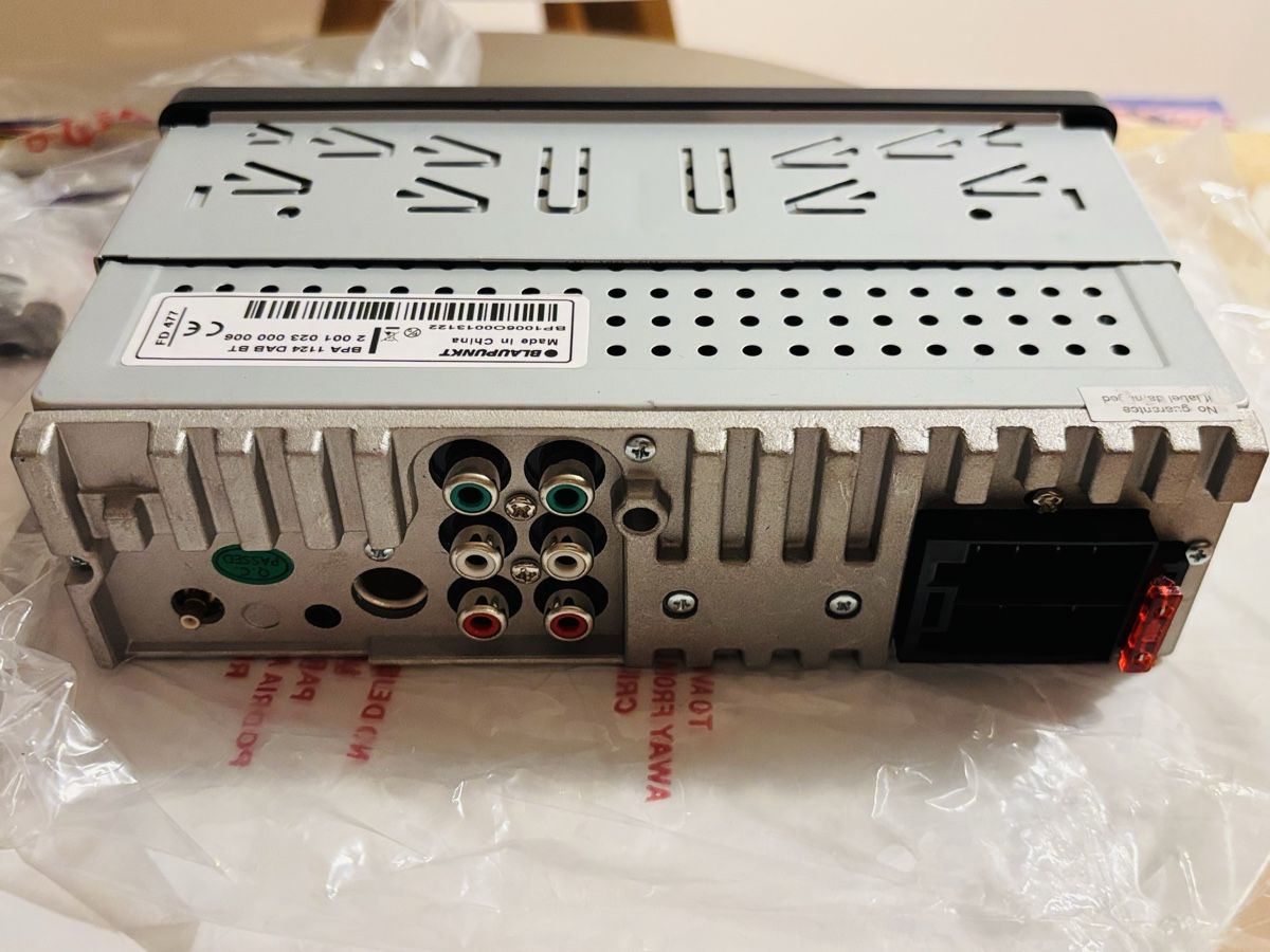 Blaupunkt Auto Radio BPA 1124 DAB BT Autoradio DAB+, 2x USB (Neu ...