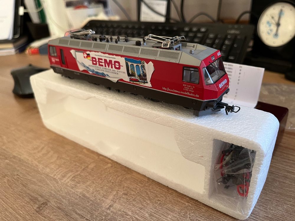 BEMO HOm 1259 115 RhB Ge 4/4 III 645 BEMO (Neu (gemäss Beschreibung ...