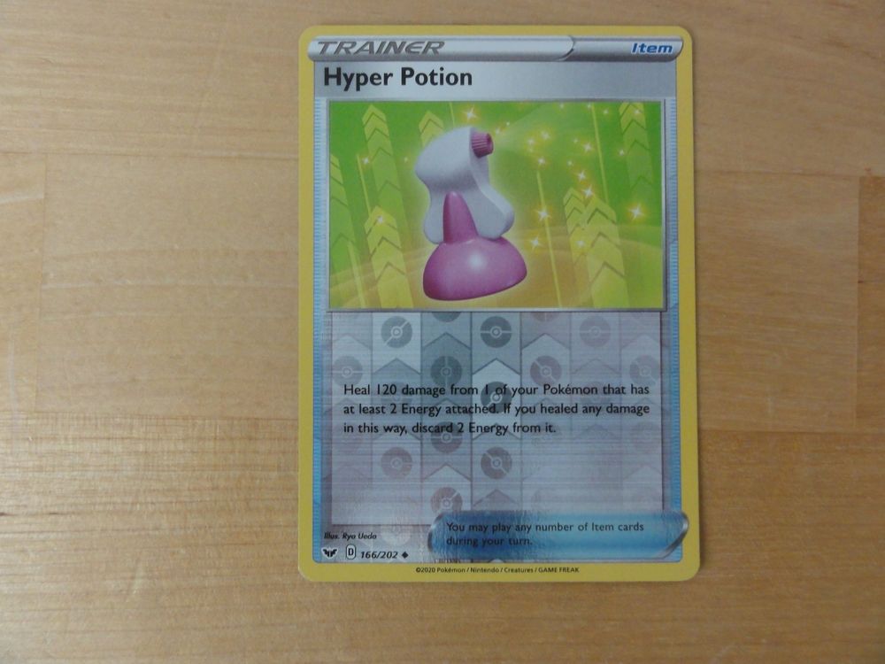 POKEMON TRAINER KARTE "Hyper Potion" | Kaufen auf Ricardo