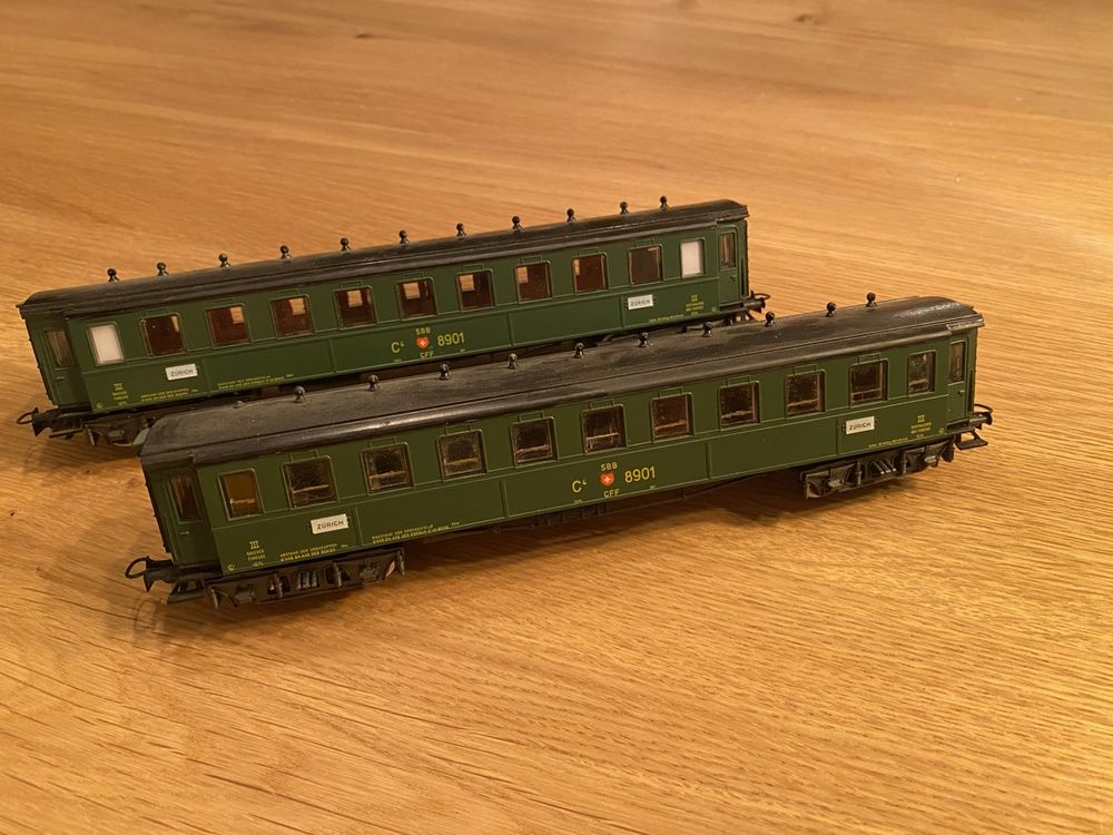 Set SBB C4 Personenwagen, Märklin (Gebraucht) in Dättlikon für CHF 20 – mit Lieferung auf ...