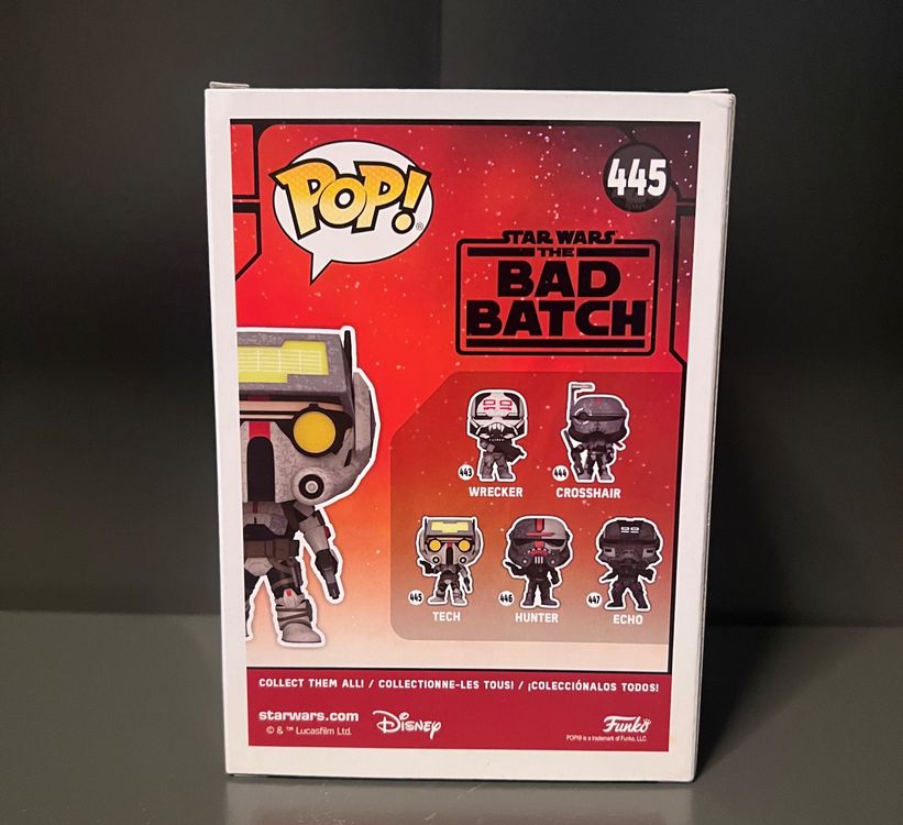 Star Wars: The Bad Batch Funko POP! TV Vinyl Figur Tech | Kaufen auf ...