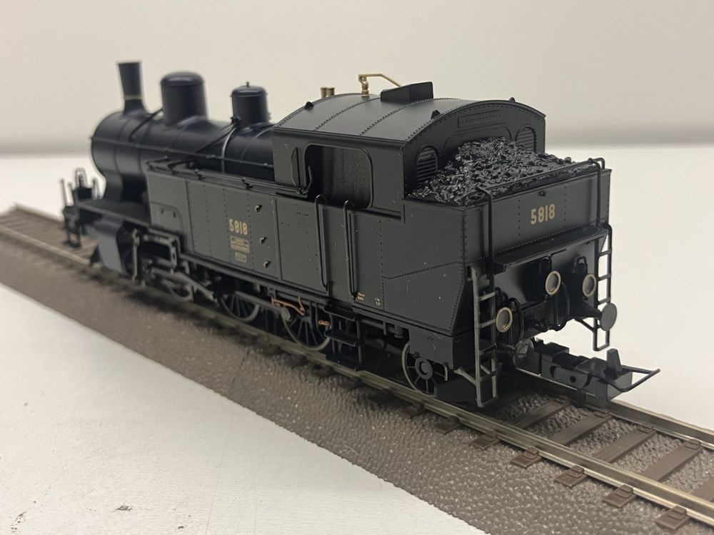 TRIX 22567= Schweizer Dampflok Eb 3 SBB 5818 Guss-Metall (Neu (gemäss ...