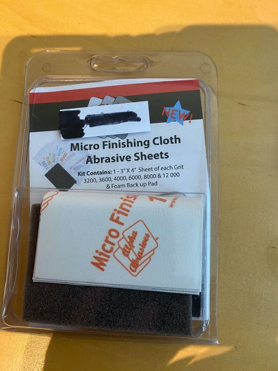 ALPHA ABRASIVES MICRO FINISHING CLOTH ABRASIVE SHEETS | Kaufen auf Ricardo