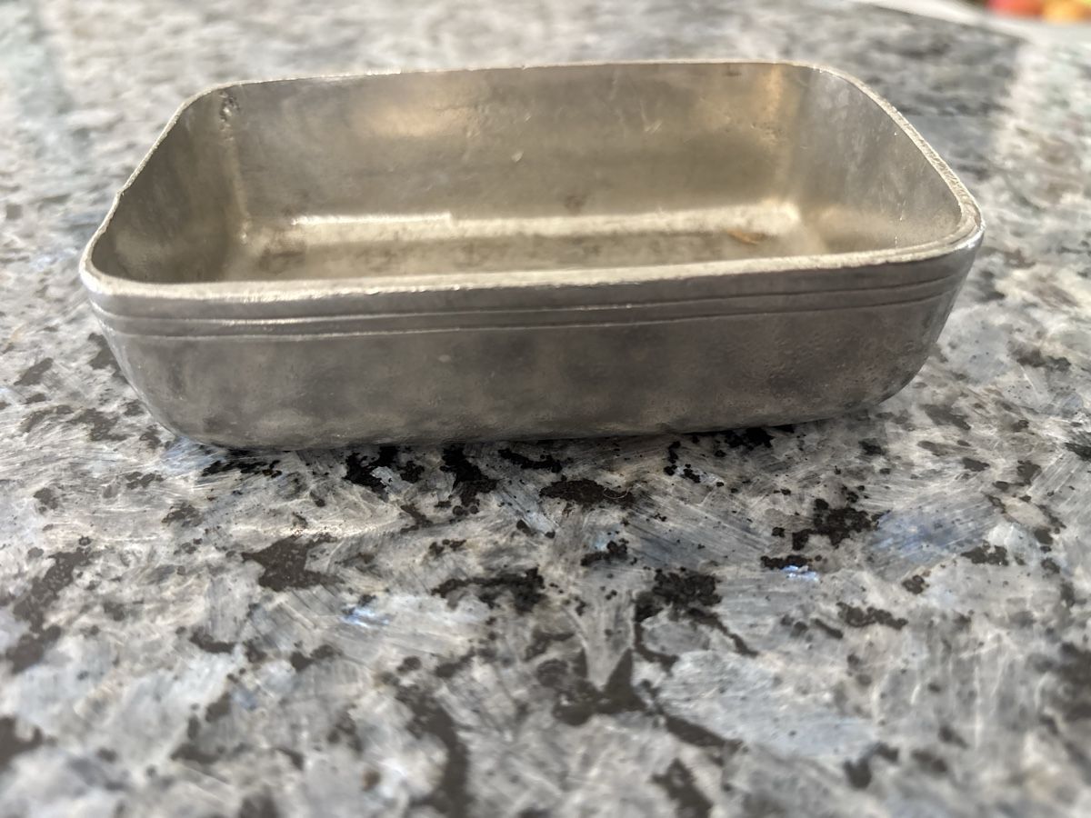 Zinn Dose 95% mit Deckel, Schmuckdose, Dose, 13x7cm (D'occasion) à ...