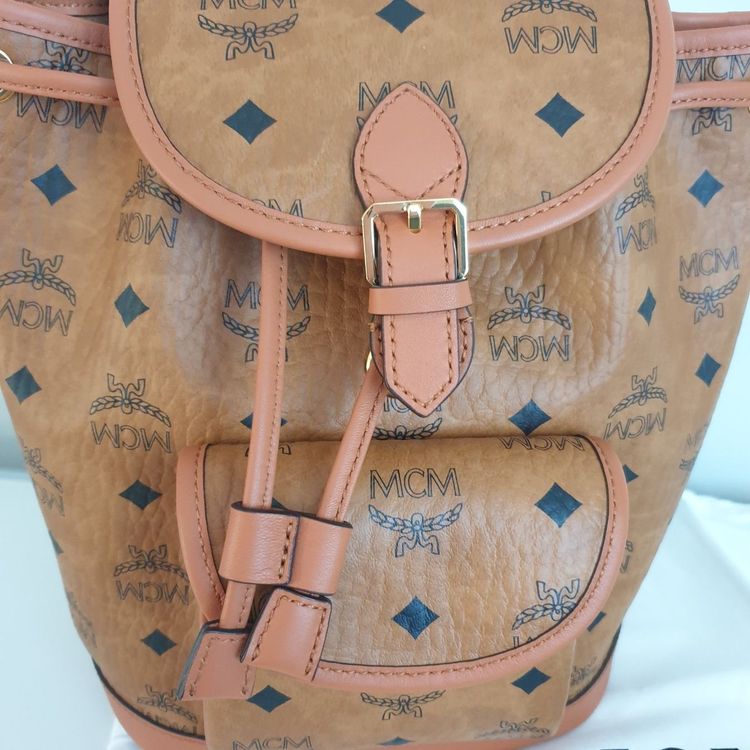Original MCM Rucksack 'Aren' Cognac neu im Fullset ab 1.-- ! (Neu und ...