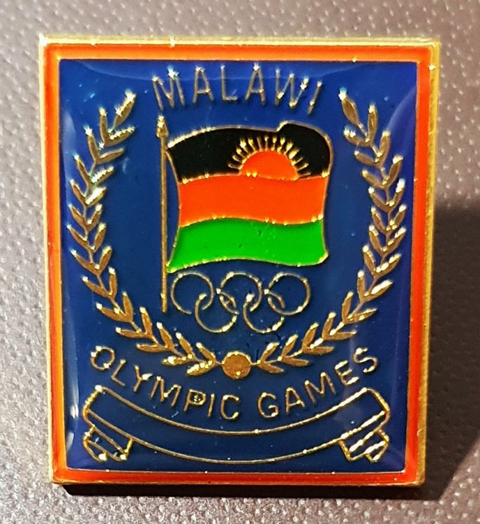 T027 - Pin National Olympic Committee Pins - Malawi (Gebraucht) in ...