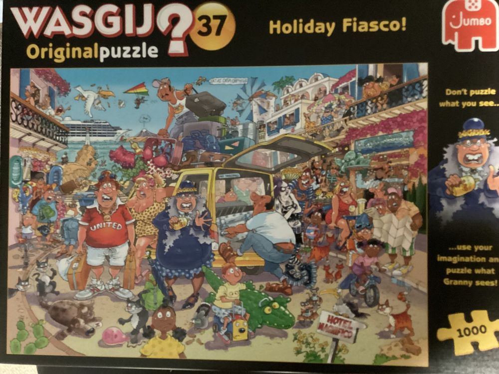 Wasgij Puzzle Nr.37 "Holiday Fiasco" 1000 Teile (Gebraucht) in ...