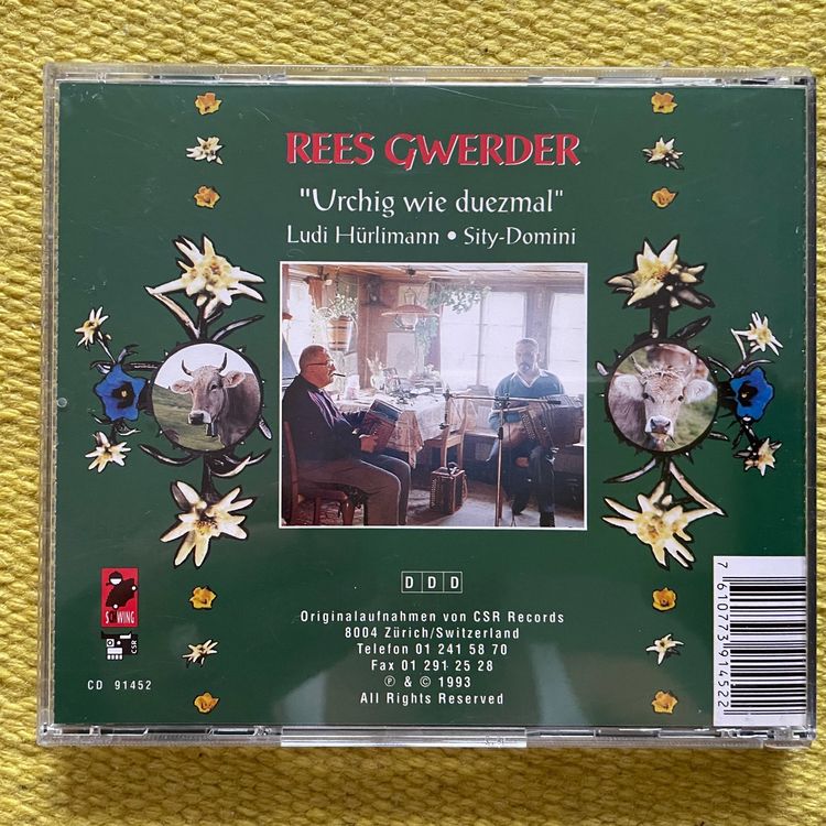 REES GWERDER-URCHIG WIE DUEZMAL | Kaufen auf Ricardo