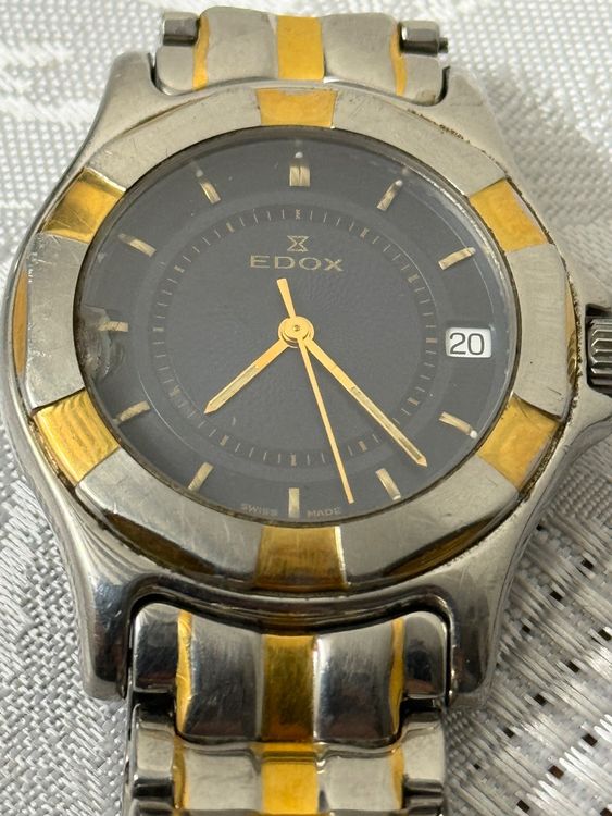EDOX Uhr Swiss Made Nr 12 (Gebraucht) in Effretikon für CHF 15 – nur Abholung auf Ricardo kaufen