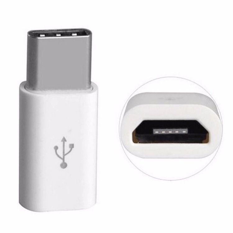 Micro USB (female) -zu- USB Type C (male) Adapter, fabrikneu | Kaufen ...