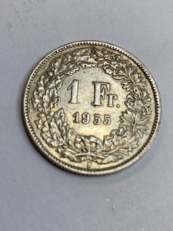 1Fr.Silber Schweiz 1955 -vz | Kaufen auf Ricardo