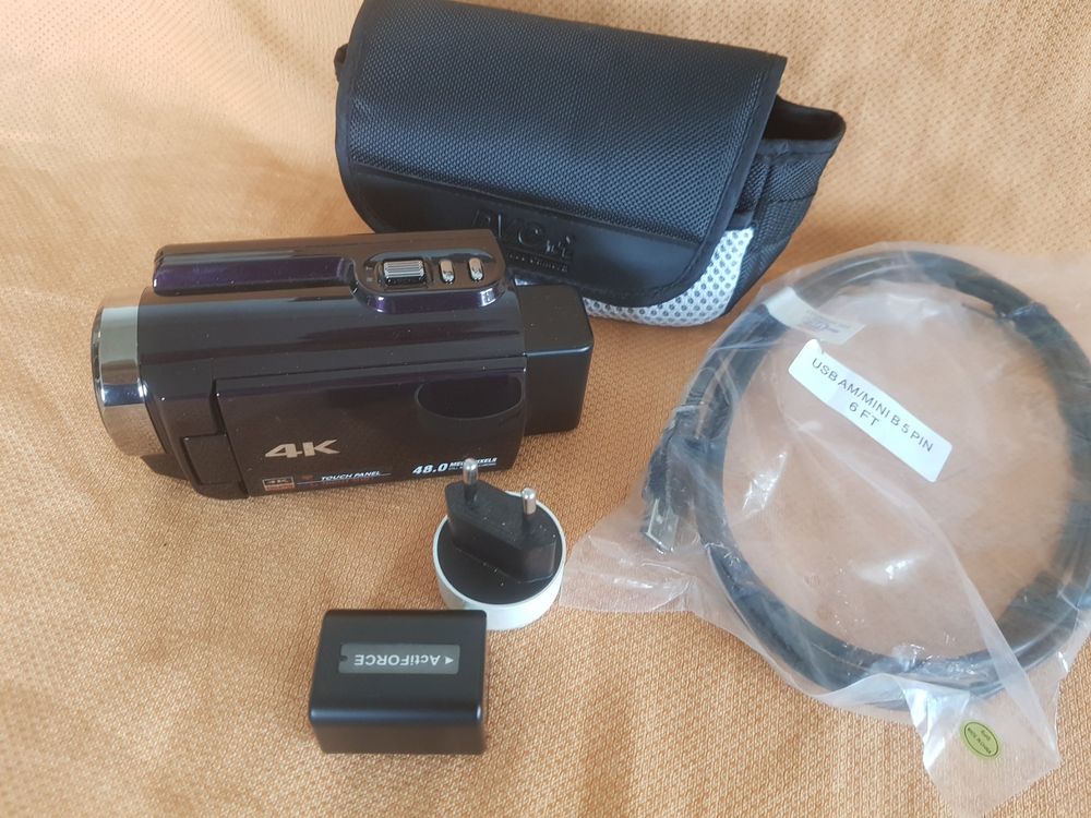 VIDEO CAMERA 4K mit Ultra -HD 48 mega-Pixels. (Gebraucht) in Biel ...