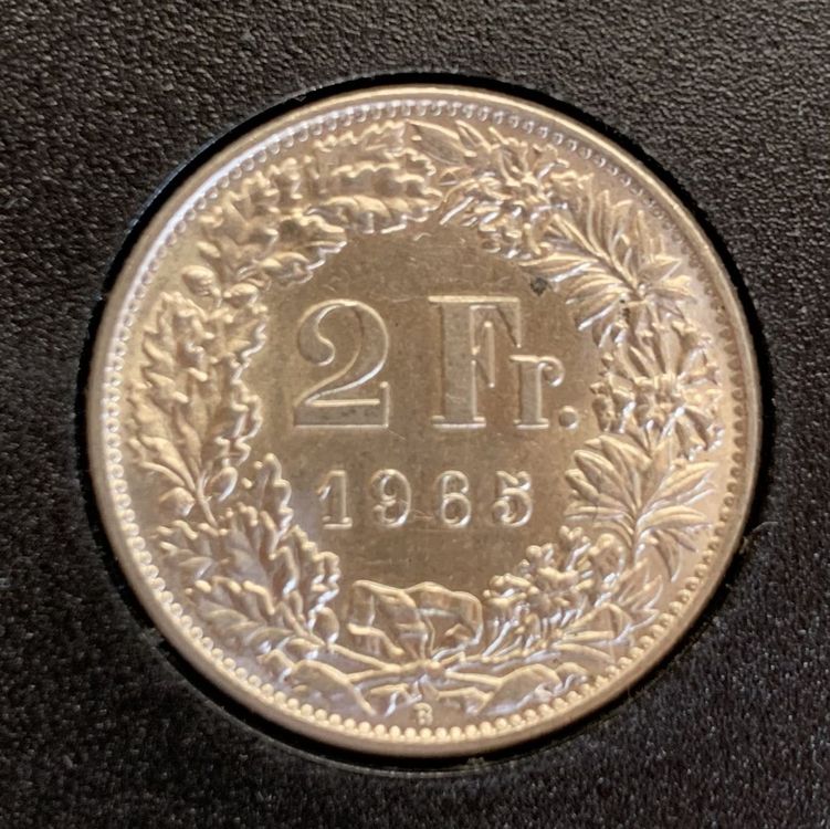 1965 Münze 2 Franken Silber | Kaufen auf Ricardo