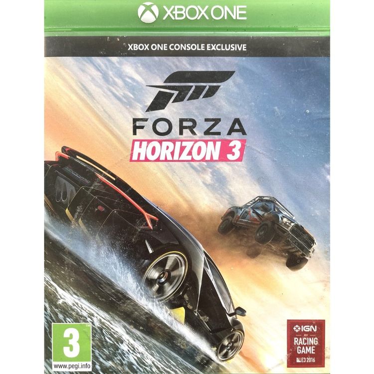 Forza Horizon 3 - XBox ONE (Gebraucht) in Jonschwil für CHF 14.9 – mit ...