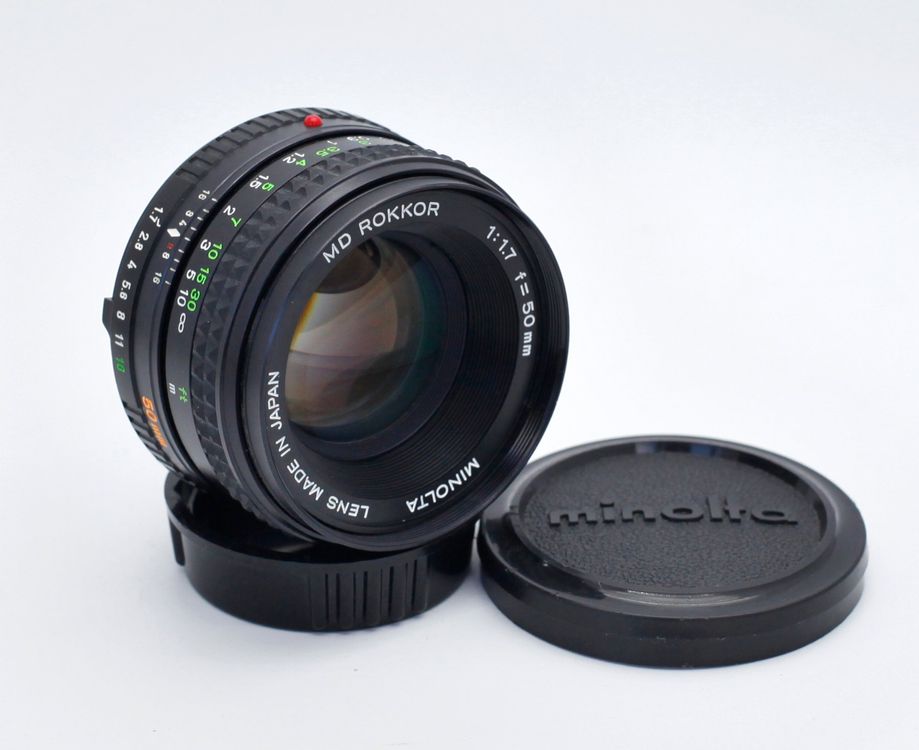 Minolta MD Rokkor 50mm f1.7 Japan (Gebraucht) in Birsfelden für CHF 55 – mit Lieferung auf ...