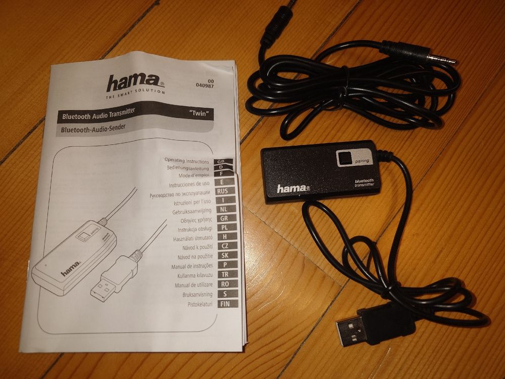 Hama Bluetooth Audio Transmitter "Twin" - Neuwertig! (Gebraucht) in ...