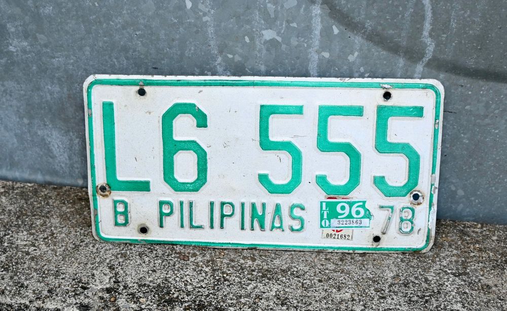 PHILIPPINES License Plate AUTONUMMER 1978 (Gebraucht) in Pfaffhausen ...