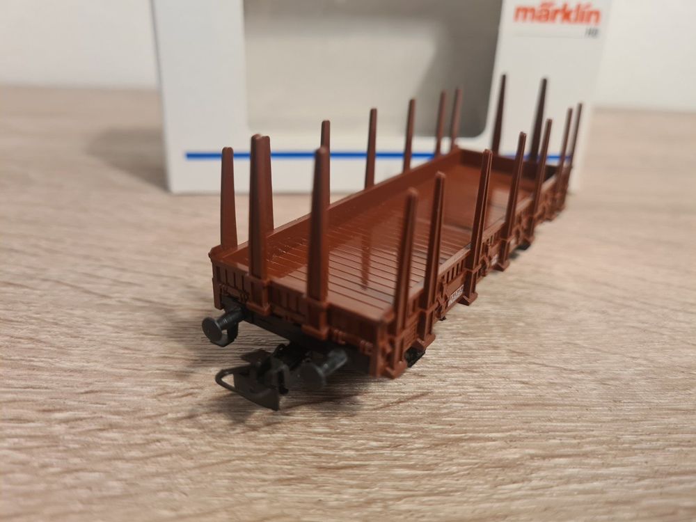 Märklin 4459 Rungenwagen DB H0 OVP NEU (Neu und originalverpackt) in St ...