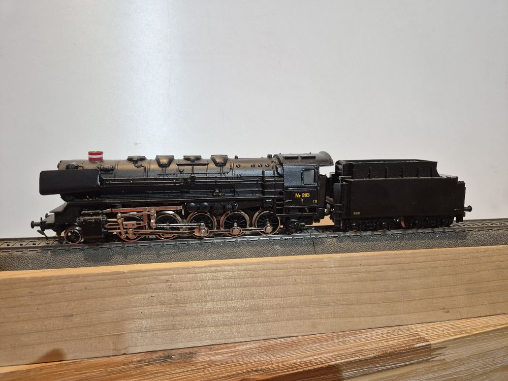 Märklin 3045 Dampflok DSB 205 schwarz Analog (Gebraucht) in Illhart für ...