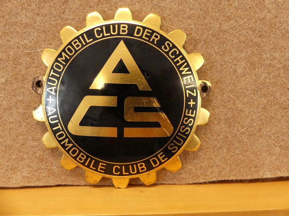 Antik Original ACS Plakette Emblem | Kaufen auf Ricardo
