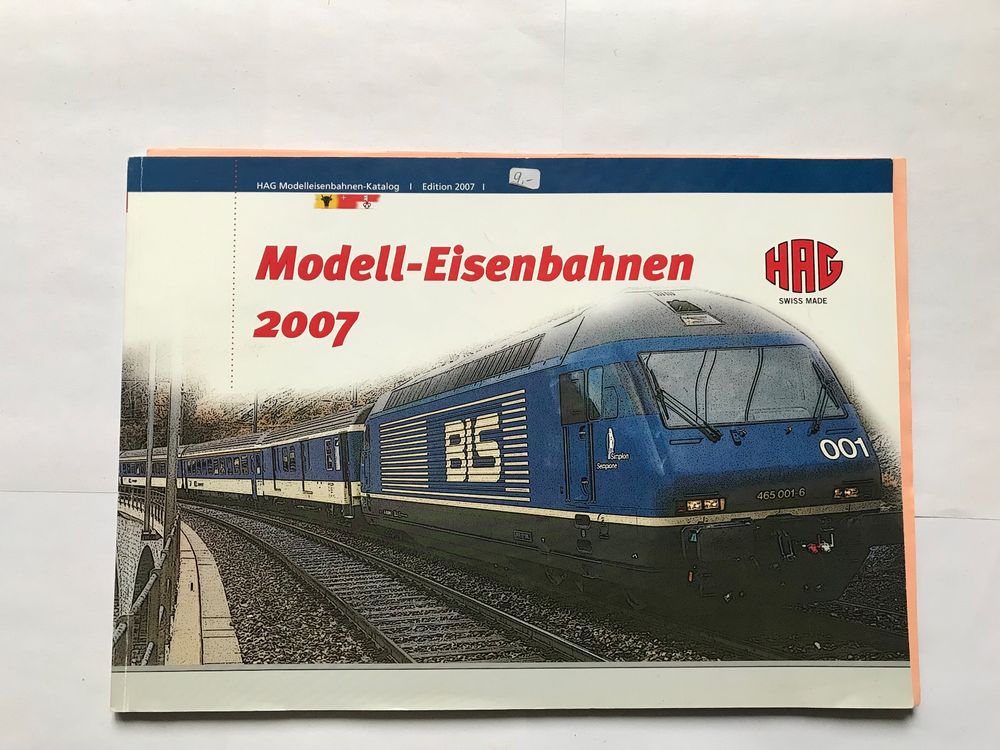 HAG katalog, modelleisenbahnen 2007 (Gebraucht) in liestal für CHF 6.9 ...