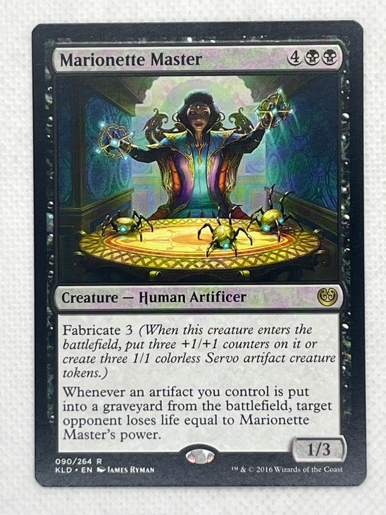 Magic: The Gathering - Marionette Master Karte, KLD, Top! (Gebraucht ...