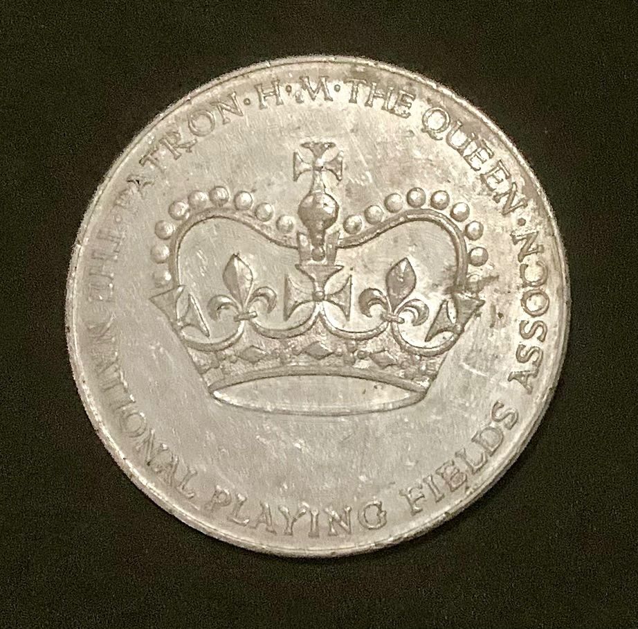 1953 - QUEEN ELIZABETH II Souvenir Medaille Krönung England (Gebraucht ...