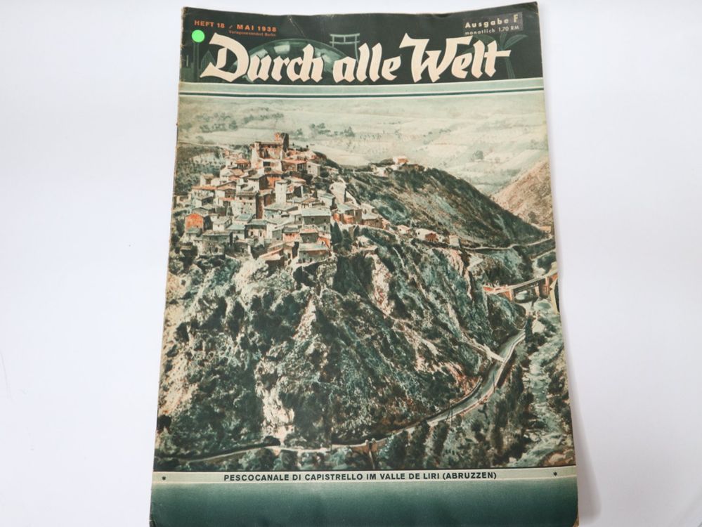 Zeitschrift durch alle Welt Mai 1938 (Gebraucht) in Eschenbach SG für ...