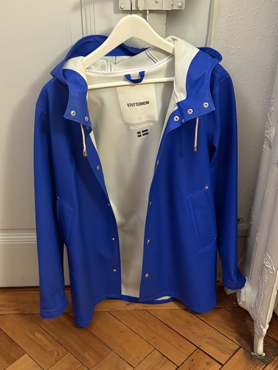 Stutterheim Regenjacke, blau, Gr. XS - Top Zustand! 💙 (Gebraucht) in ...