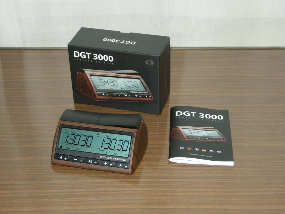 DGT 3000 – Digitale Schachuhr Limited Edition / Neu (Neu (gemäss ...