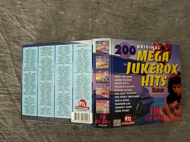 Mega Juke Box Hits (10-CD-Box Set) (Gebraucht) in Niederhasli für CHF 5 – mit Lieferung auf ...
