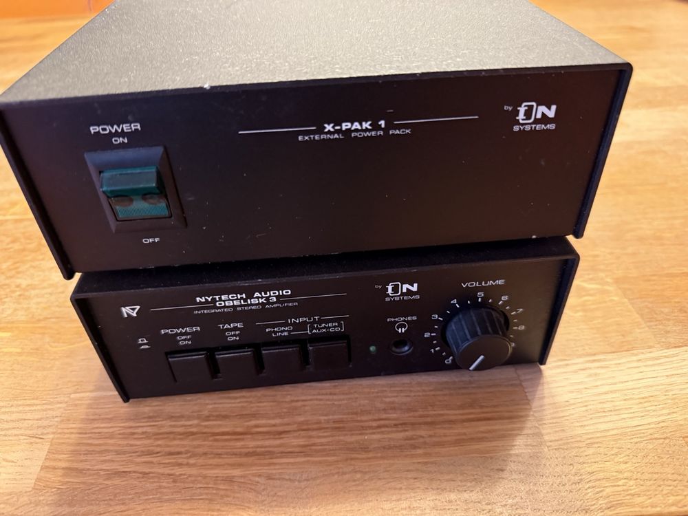 ION NYTECH Audio Obelisk 3 Verstärker mit X-PAK 1 Netzteil (Gebraucht) in Goldach für CHF 520 ...