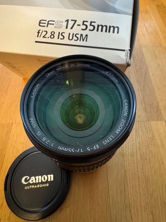 Canon EFS 17-55mm f/2.8 IS USM Objektiv - Top Zustand! (Gebraucht) in ...