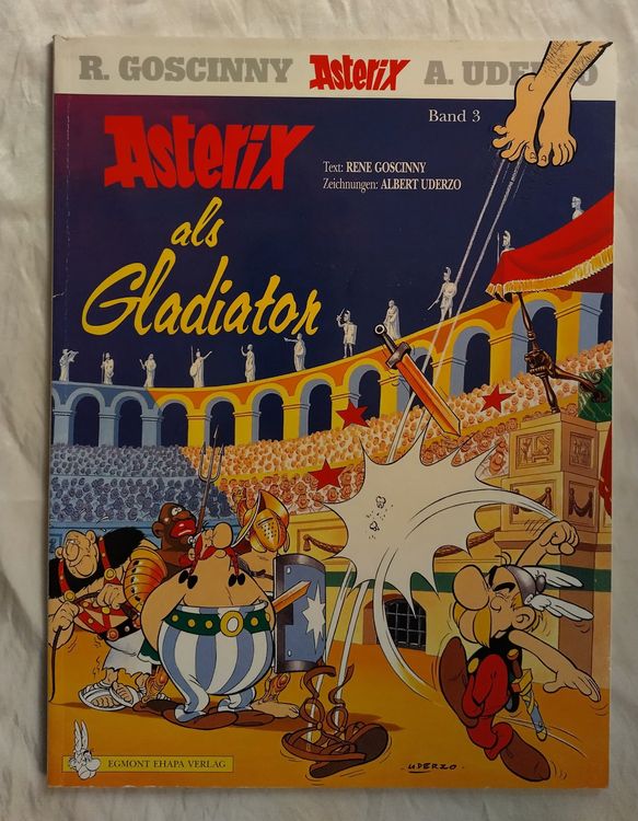 Asterix als Gladiator / Band 3 / Softcover ab Fr. 4.- (Gebraucht) in Bellach für CHF 4 – mit ...