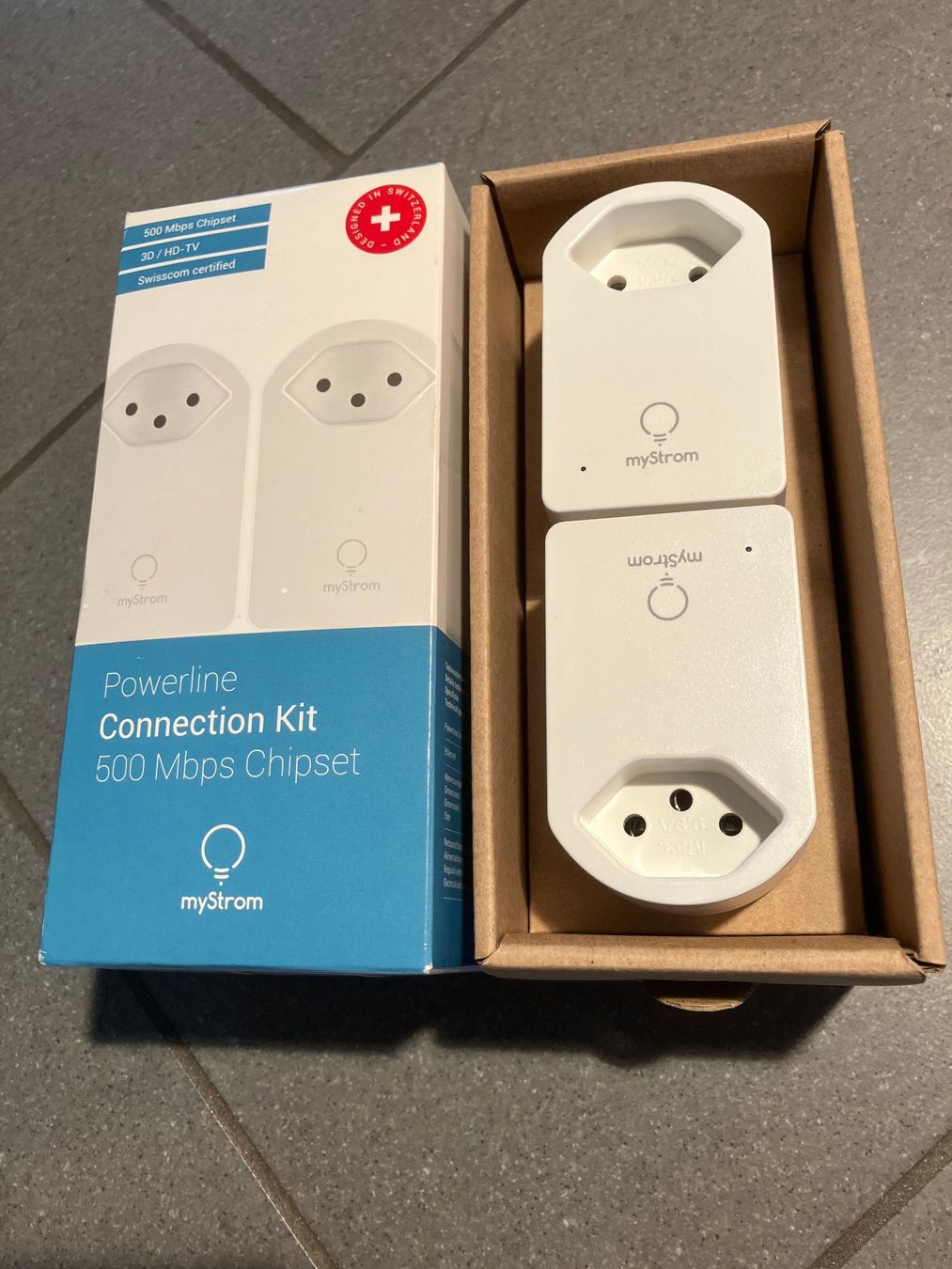 MyStrom Powerline Connection Kit 500 Mbps - Neuwertig! (Neu (gemäss ...