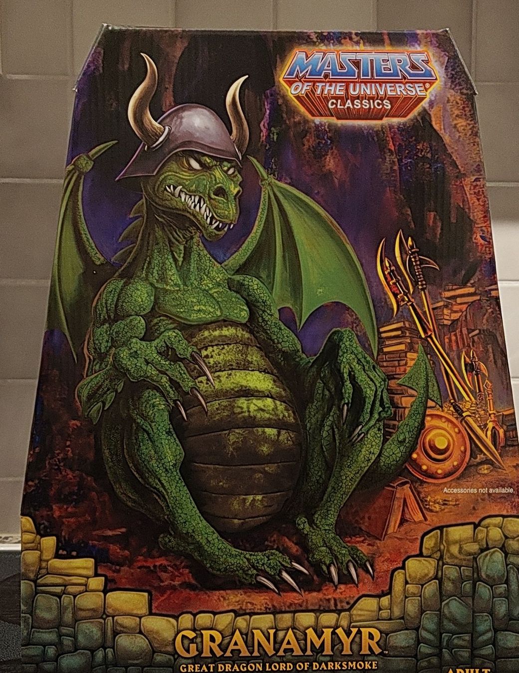 Masters of the Universe Classics - Granamyr Drache Green (Neu und ...