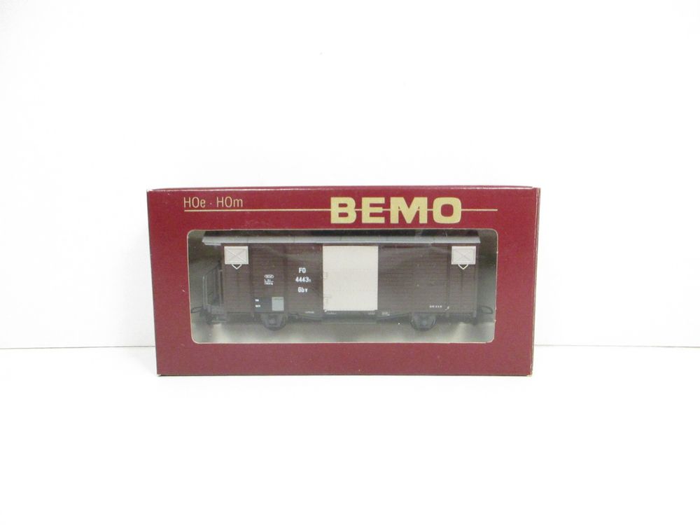 Bemo H0m 2250 203 FO Güterwagen Gbv 4443s (Neu und originalverpackt) in ...