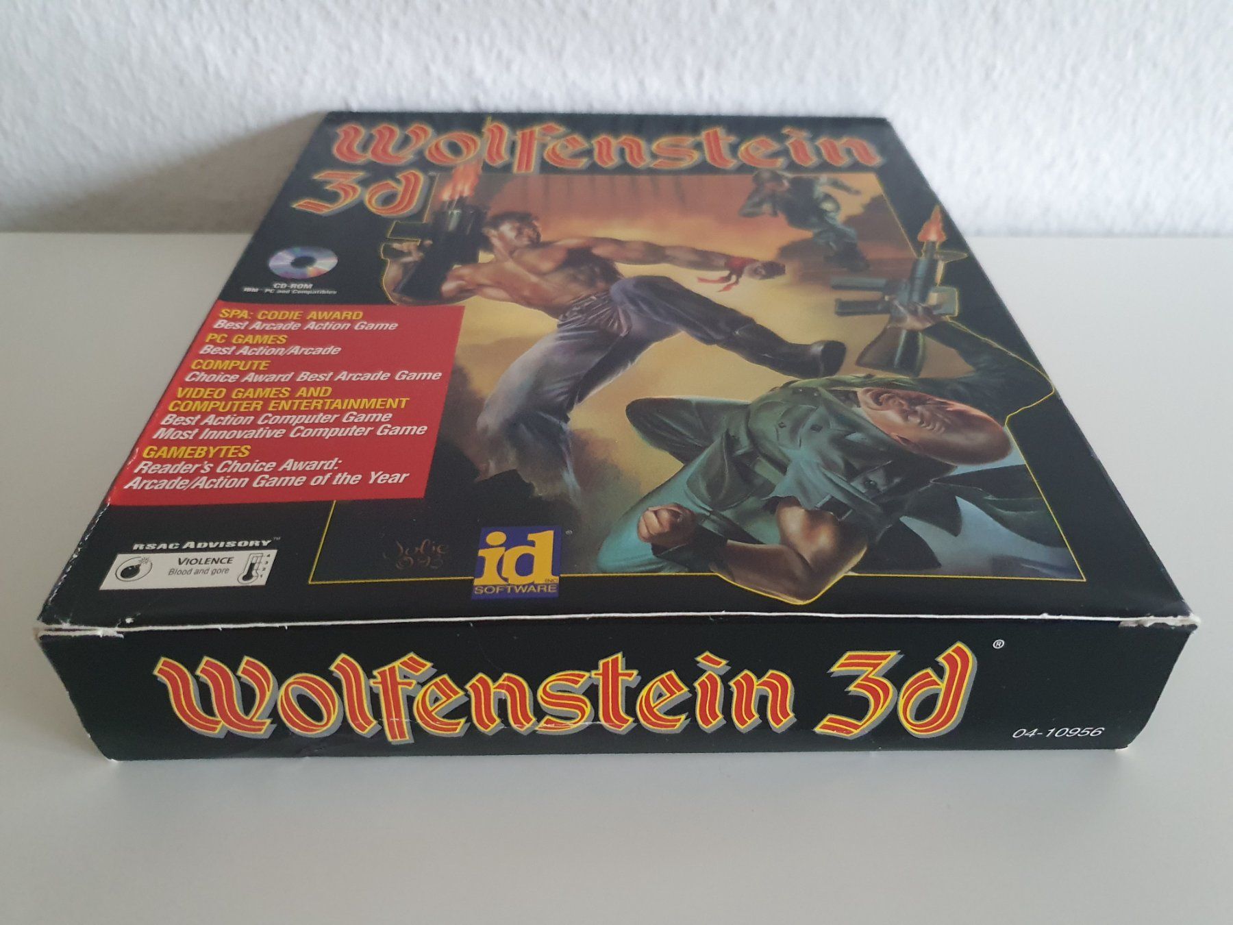 PC Game Wolfenstein 3D (1992) Big Box + Strategy Guide (Gebraucht) in ...
