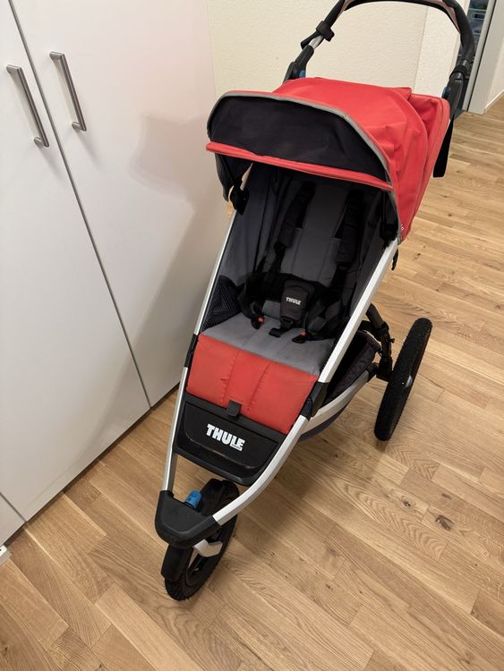 Thule Urban Glide Stroller Red Jogging Buggy All Terrain | Kaufen auf ...