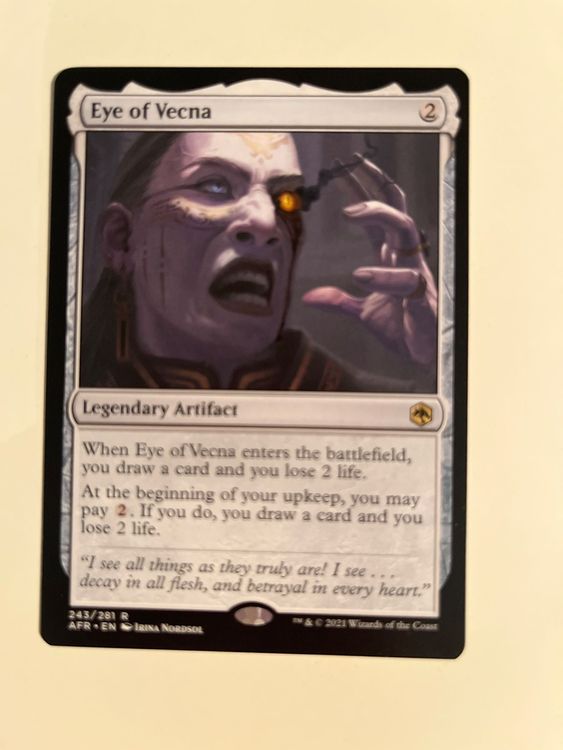 1 x Eye of Vecna - Magic: The Gathering - MtG (Gebraucht) in Kriens für ...