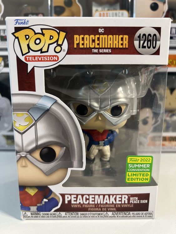 Funko POP! Television Peacemaker with Peace Sign Ed. Limitée (Gebraucht ...